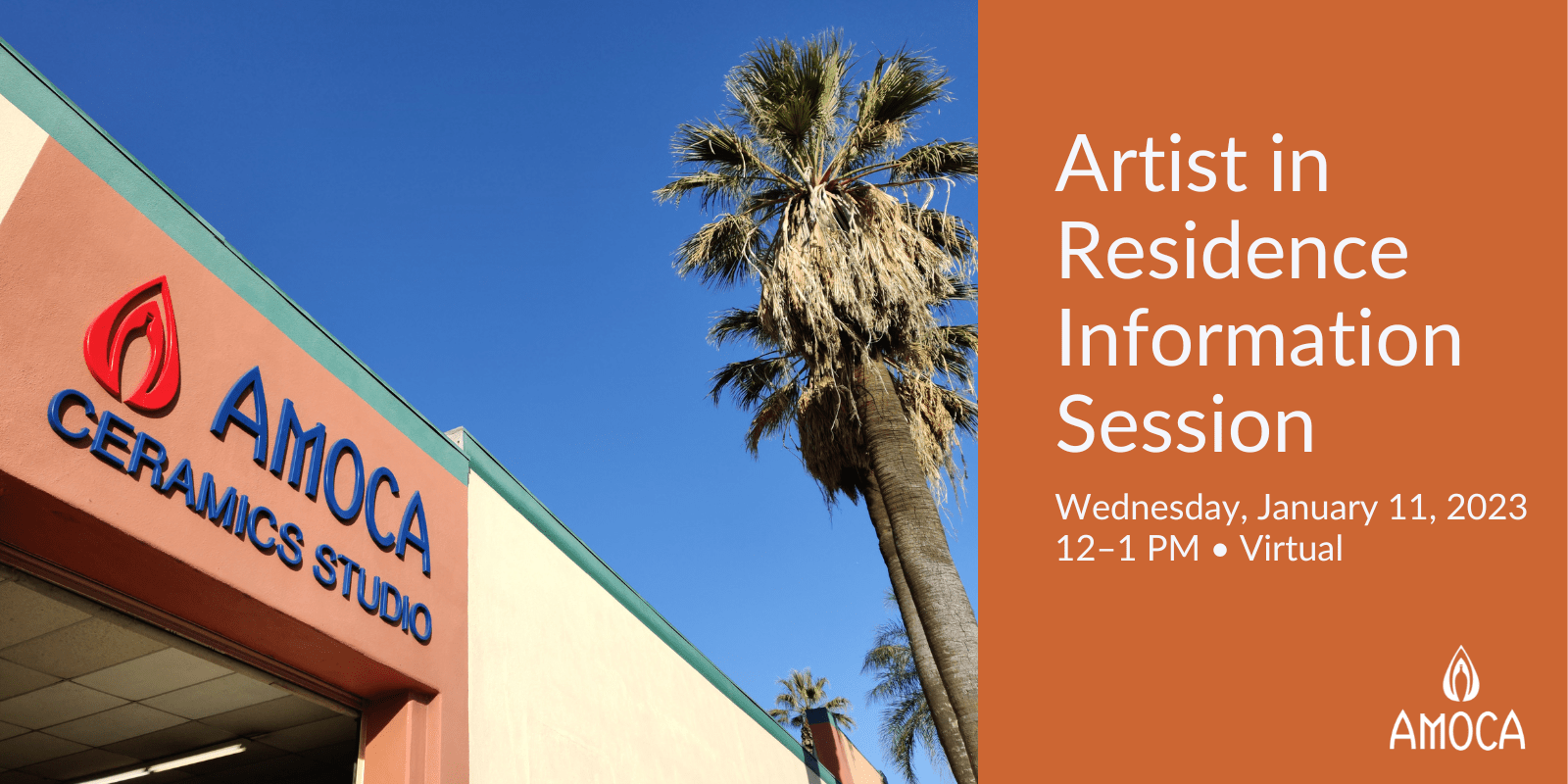 2023 Artist in Residence Information Session - AMOCA